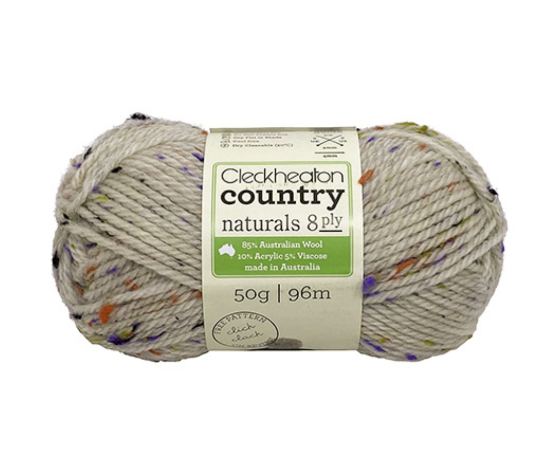 Cleckheaton Country Naturals 8ply - all colours | Dromana Wool & Craft
